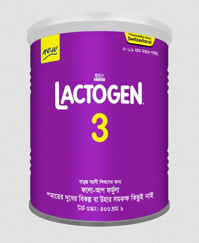 Nestle Lactogen 3 Milk Powder 400g TIN | Bangladesh largest Market ...